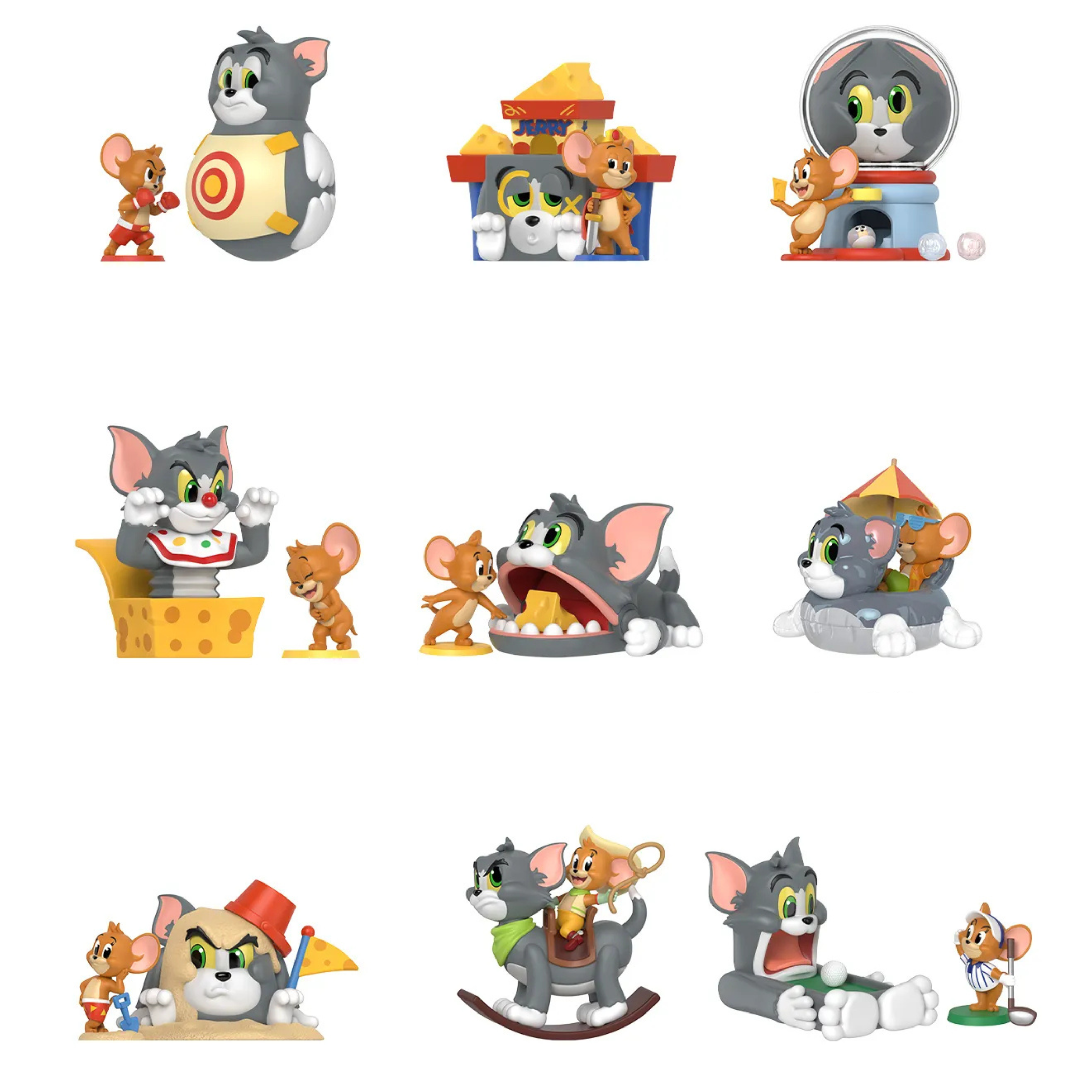 POP MART Tom and Jerry: Funfair Series Figures – Blind Box Collections