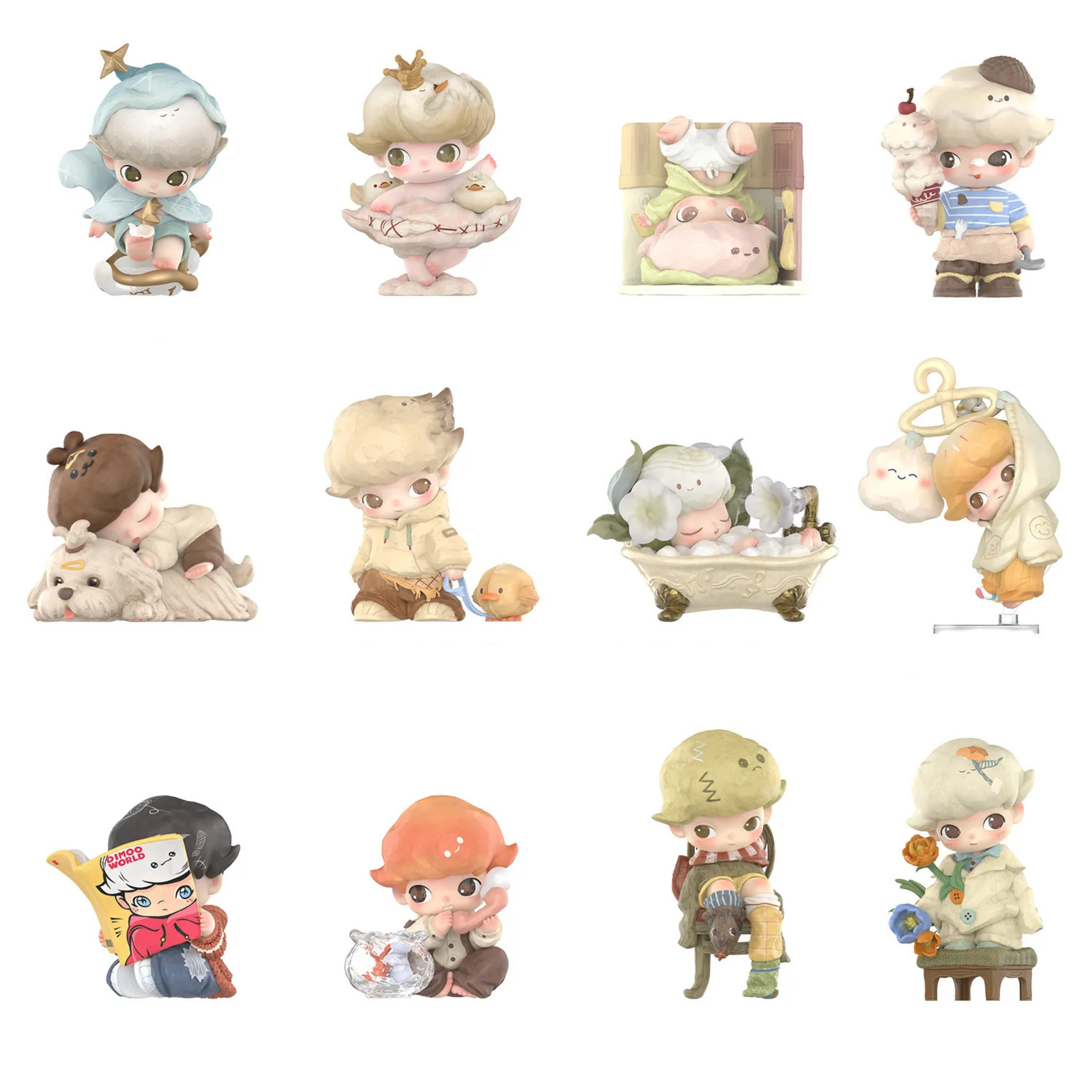 POP MART DIMOO The Missing Day Series Figures – Blind Box Collections